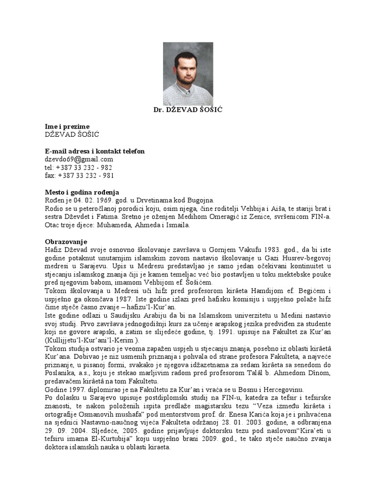 Dzevad Sosic | PDF
