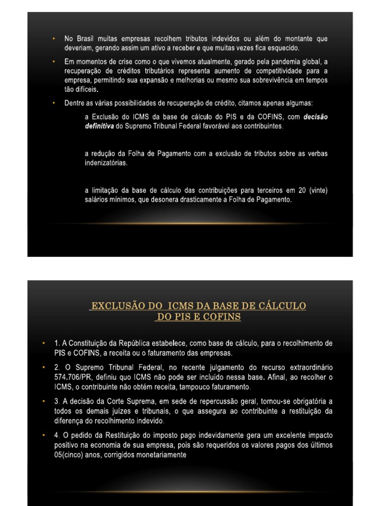 Recuperação de Tributos | PDF Recuperação de Tributos | PDF