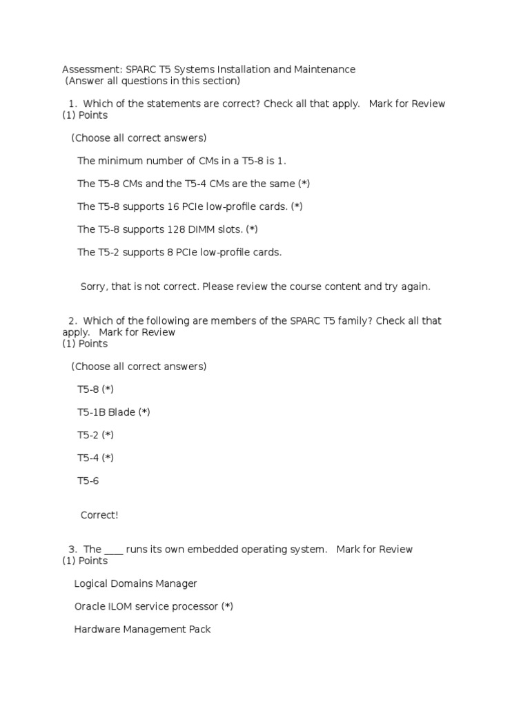 Sparc T5 Systems Installation And Maintenance Pdf Computing Office Equipment