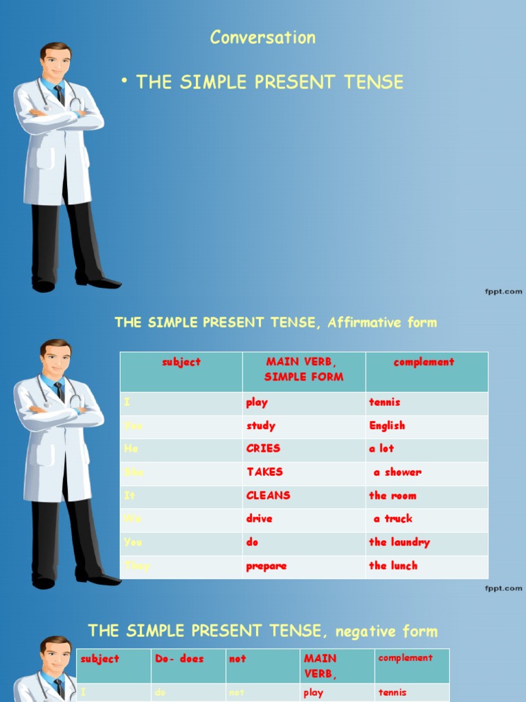 Simple Present Tense Explained | PDF