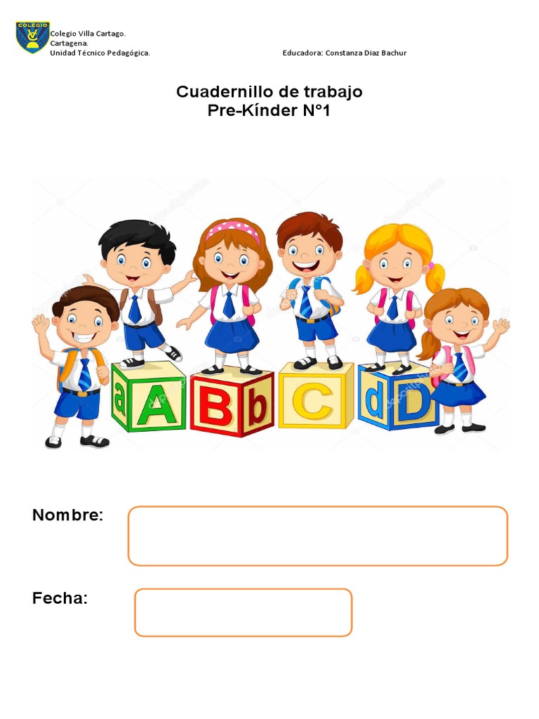 Actividades Pre-Kínder: Desarrollo Integral | PDF