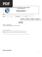 IB Math I Summative Assessment Criteria D 3D Shapes | PDF | Mathematics ...