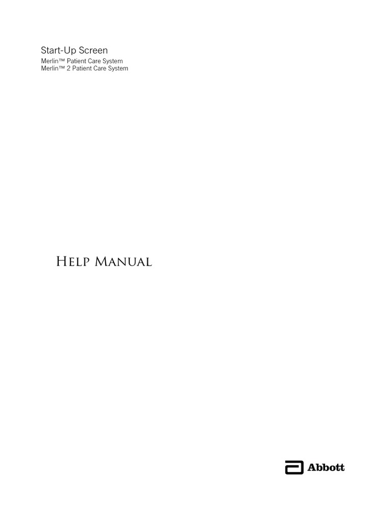 Merlin™ Patient Care System Help | PDF