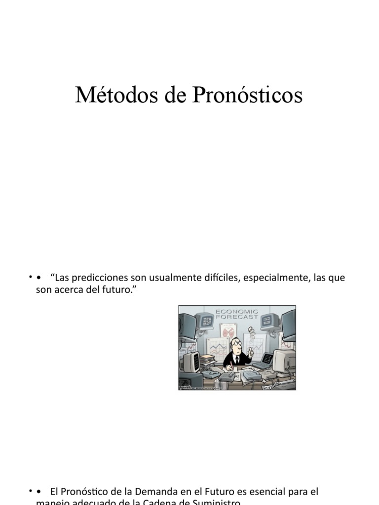 Métodos de Pronósticos | PDF | Medición