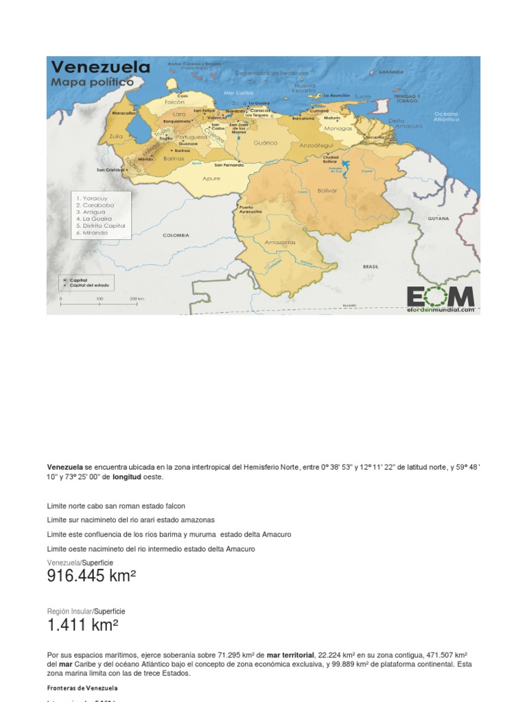 Cartograma de Venezuela | PDF