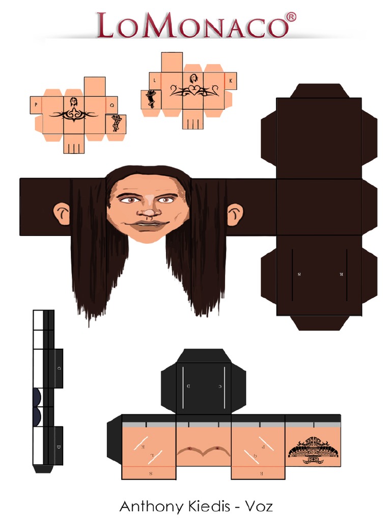 Red Hot Chili Peppers Papercraft | PDF