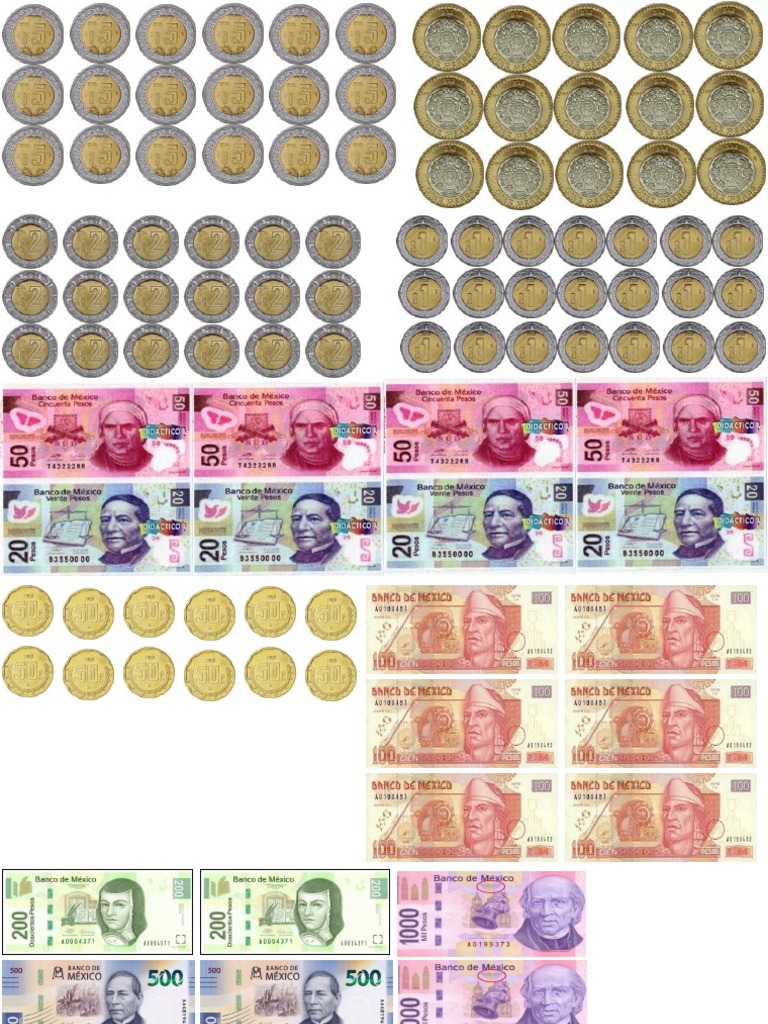 Monedas y Billetes de Mexico | PDF