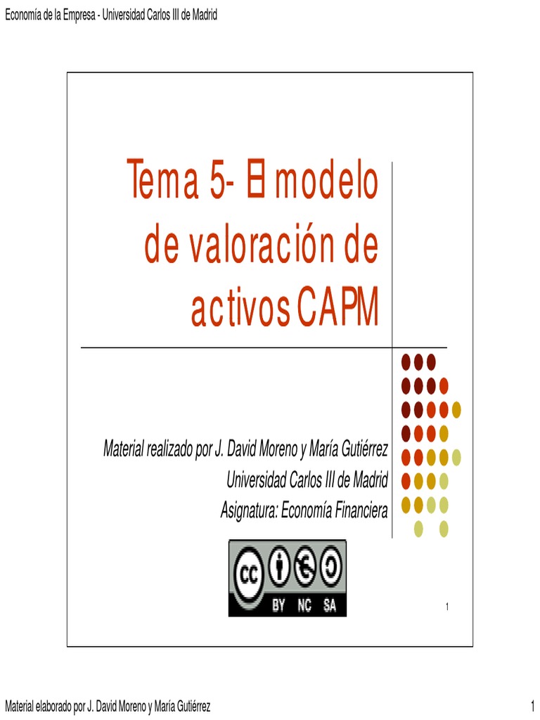 Modelo-Capm 1563902096 | PDF | Modelo de fijación de precios de activos ...