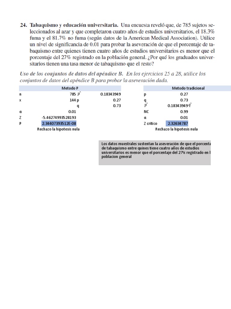 Tarea Capitulo 8 | PDF