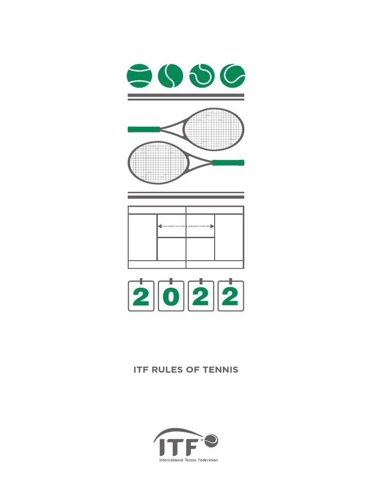 Itf Rules of Tennis | PDF | Wheelchair | Sports