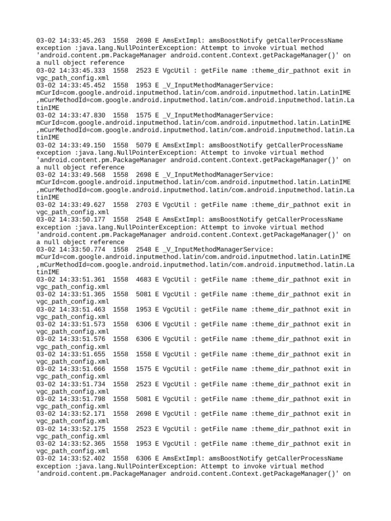 Log | PDF | Computer Programming | Computing