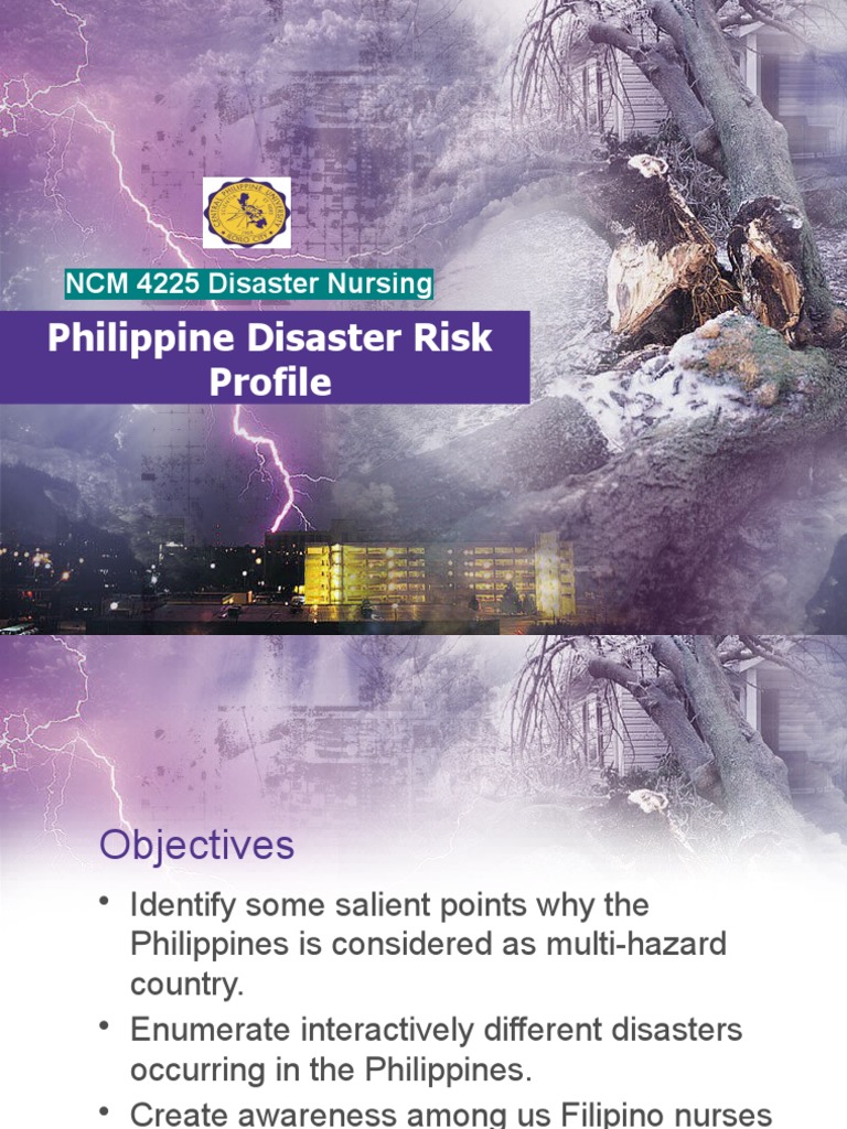 Philippine Disaster Risk Profile | PDF | Hazards | Nature