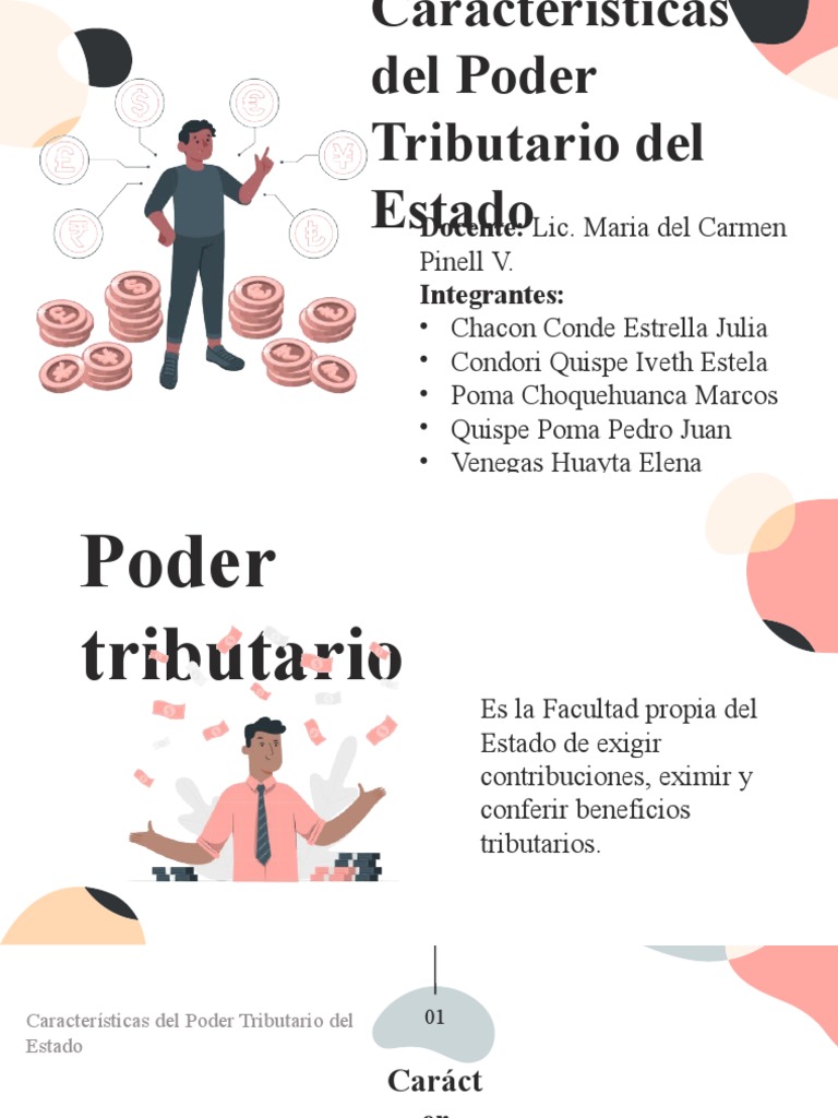 Características Del Poder Tributario Del Estado. | PDF