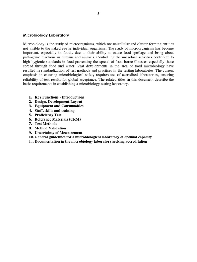 Microbiology Lab Design and Layout Guide | PDF | Microorganism | Nature