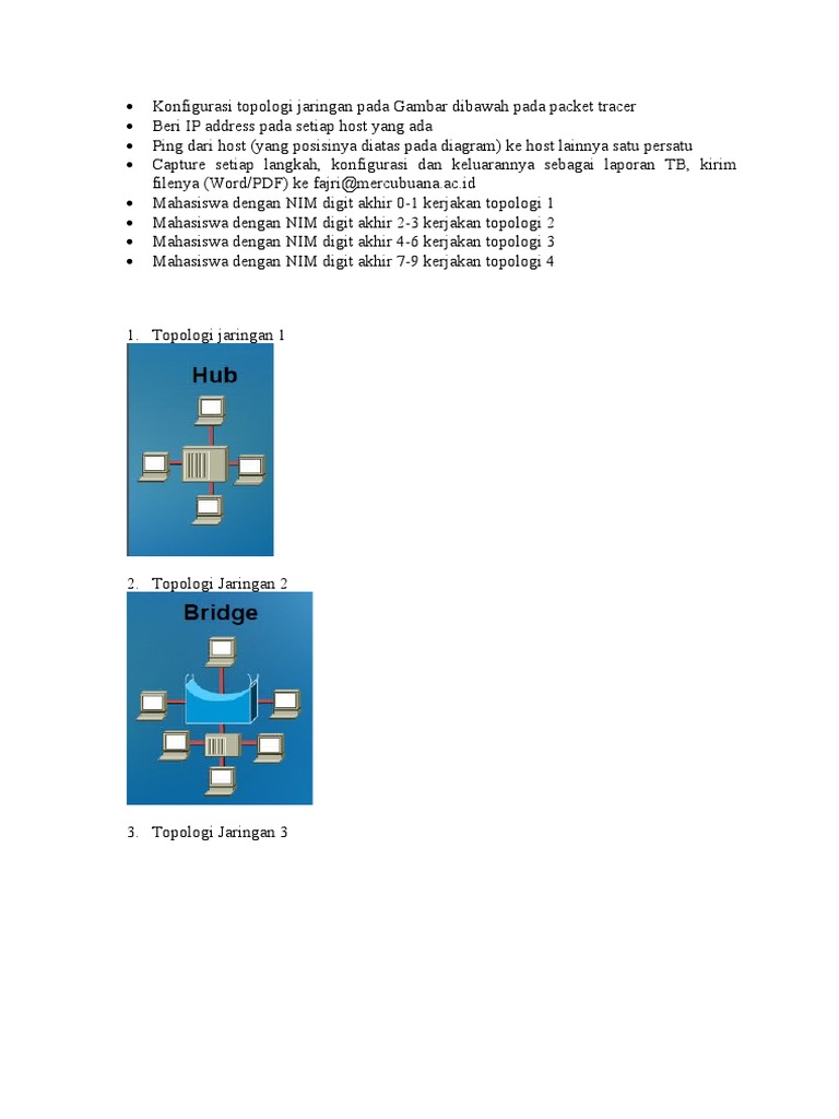 TB1 Ccna | PDF | Komputer