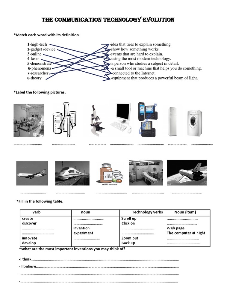 Tech Vocabulary for Learners | PDF | Computing