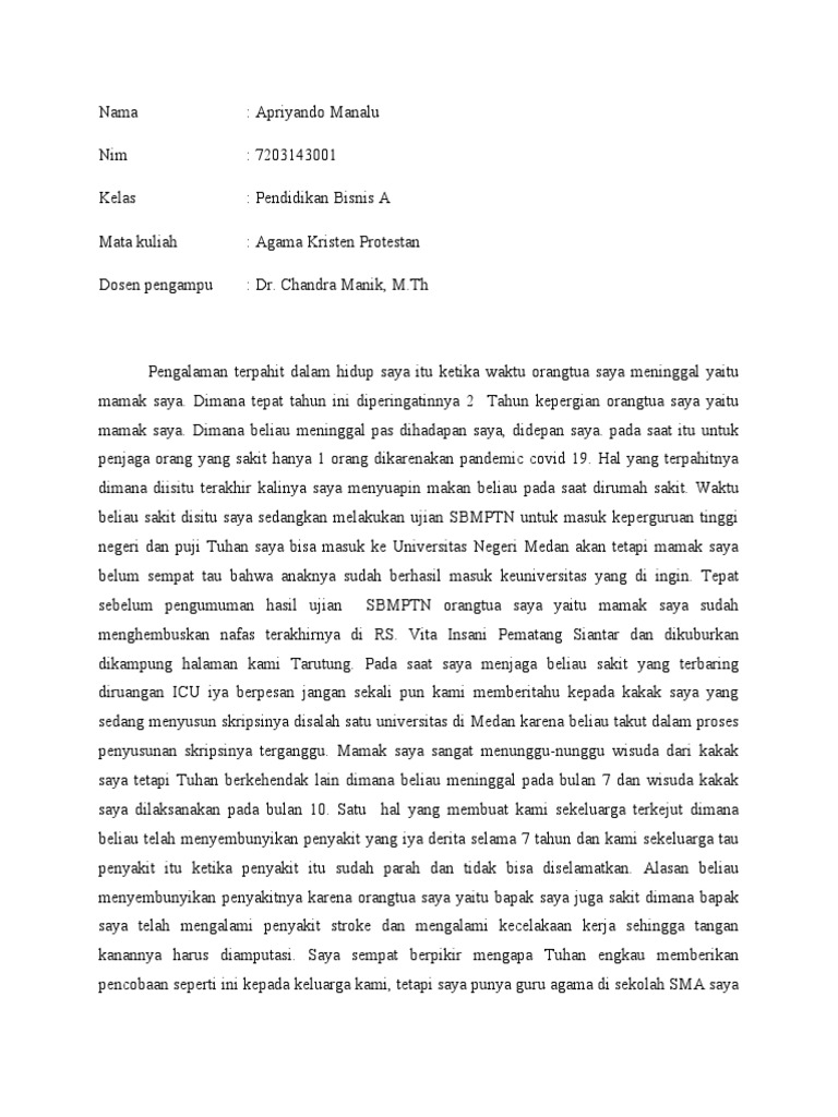 Agama Kristen Protestan | PDF