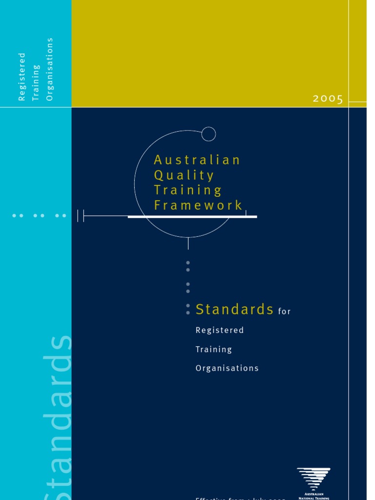 AQTF 2005 RTO Standards | PDF | Educational Assessment | Accountant