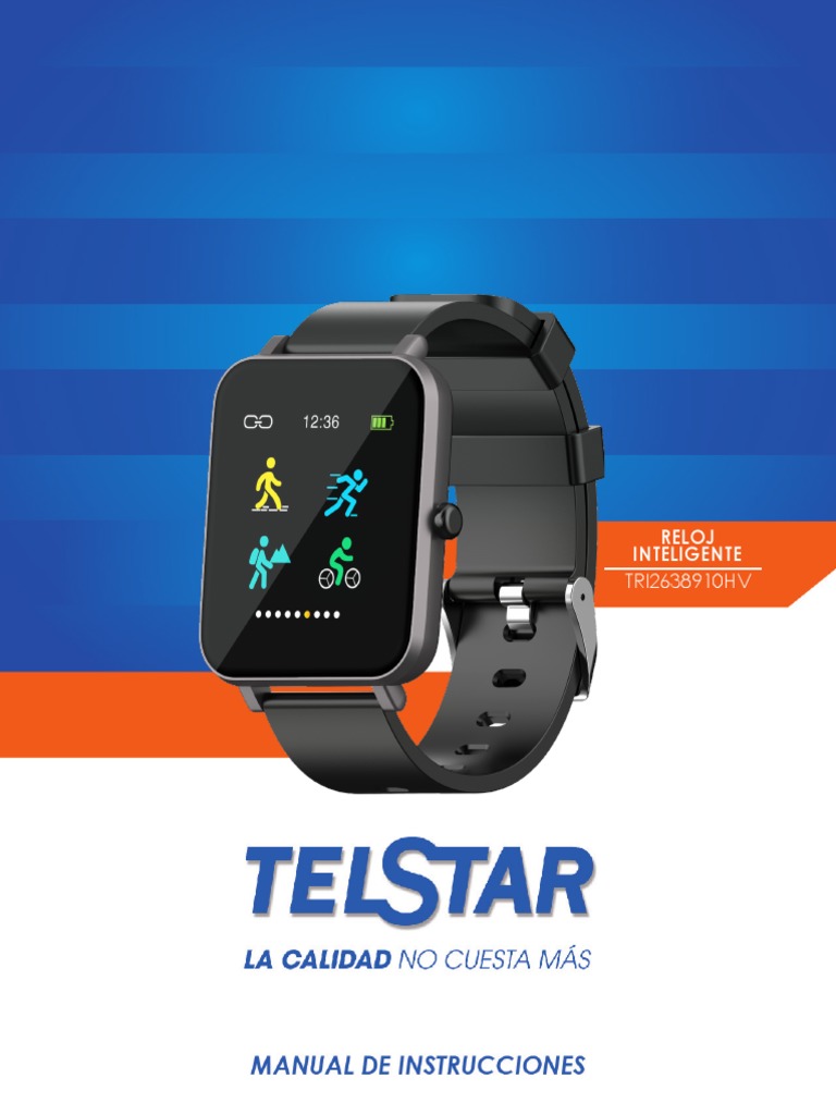 Manual Smartwatch | PDF | Reloj inteligente | Bluetooth