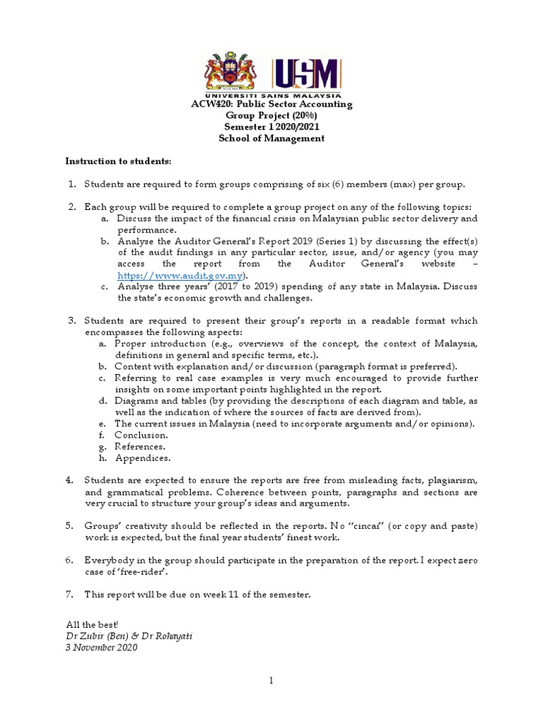 Group Project Assignment 20202021 | PDF | Cognition
