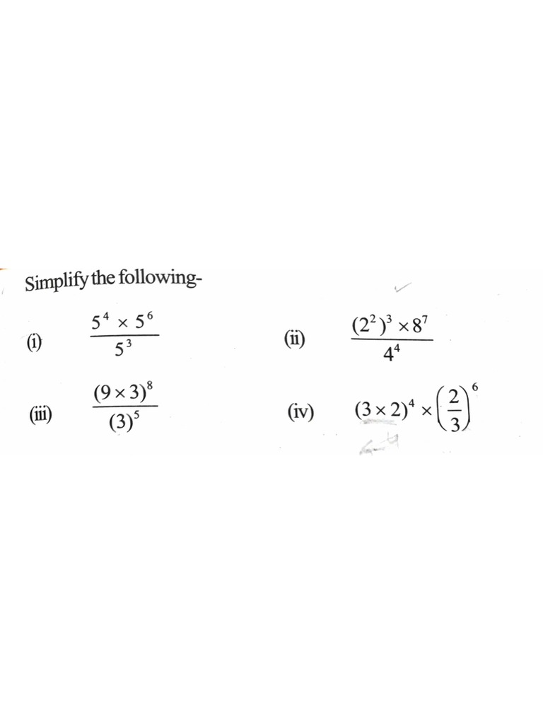 INDICES Practice Questions-1 | PDF