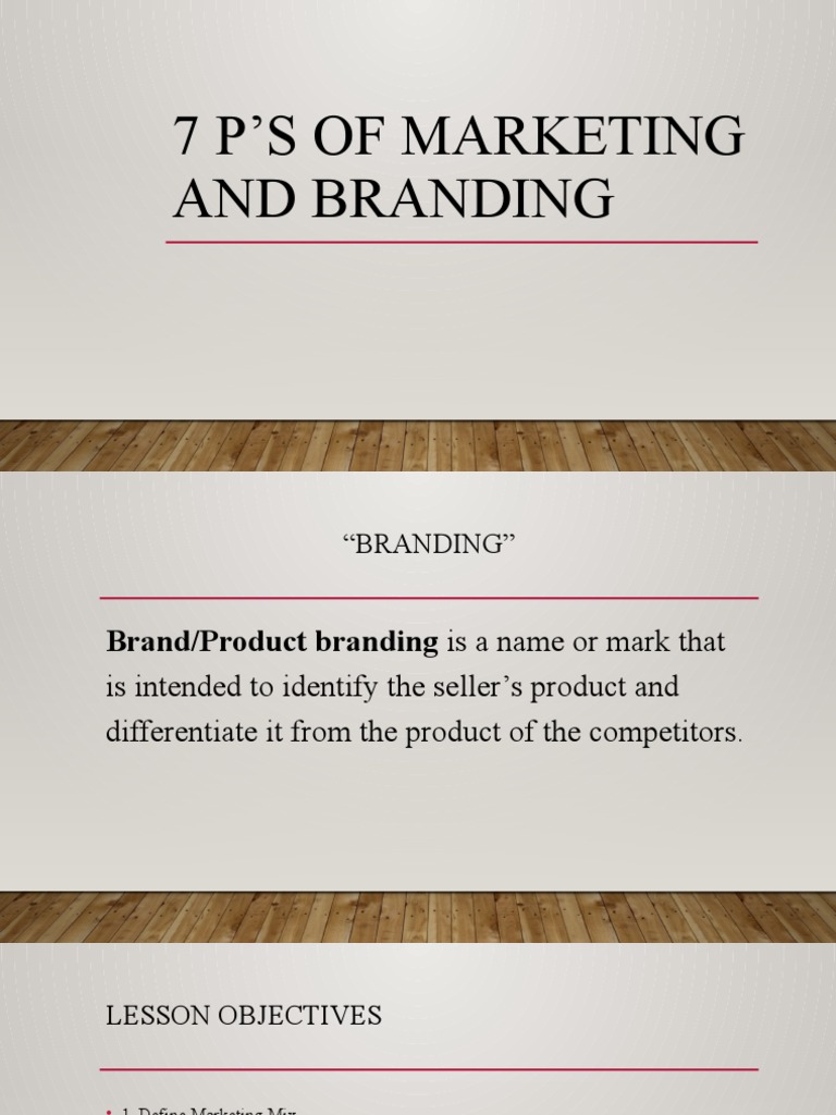 Understanding the 7 P's of Marketing | PDF | Marketing | Sales