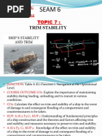 Shear Force and Bending Moment in Ships | PDF | Buoyancy | Bending