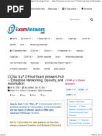 Itexamanswers Net Ccna 3 v7 Modules 9 12 Optimize Monitor and Troubleshoot Networks Exam Answers ...