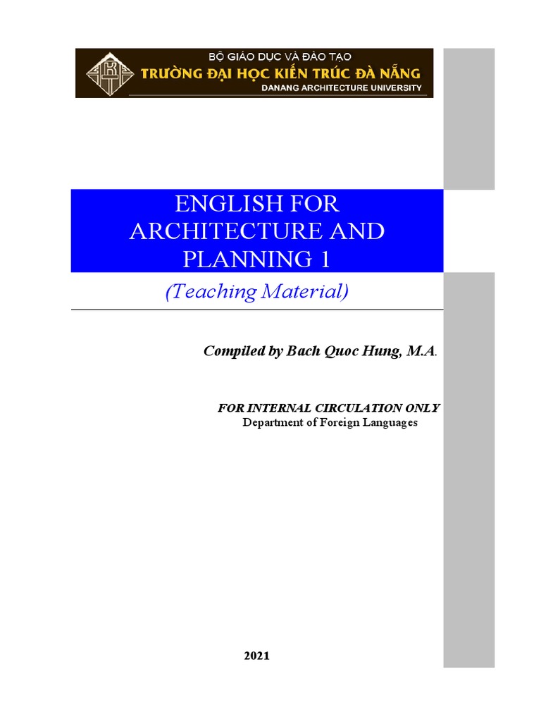 English for Architecture and Planning | PDF | Reading Comprehension