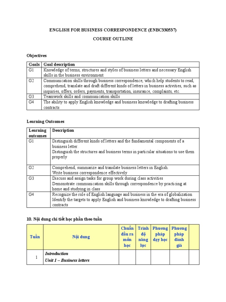 Business English Correspondence Course | PDF | Cognition