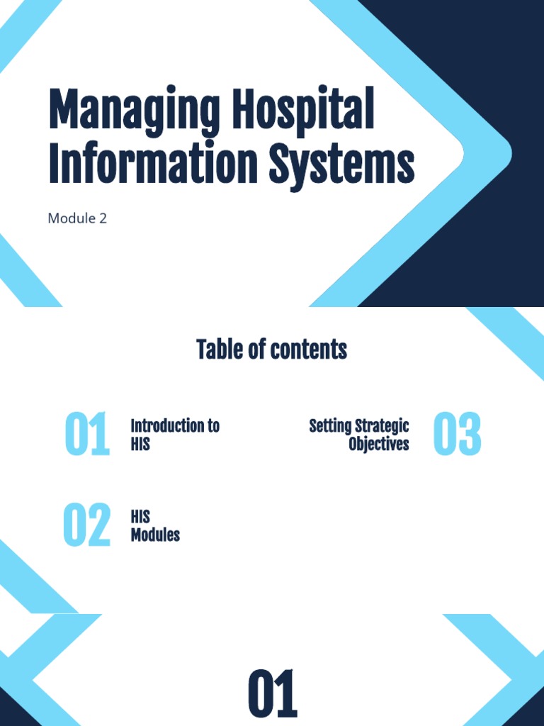 Module 2 - Managing Hospital Information Systems | PDF | Patient | Hospital