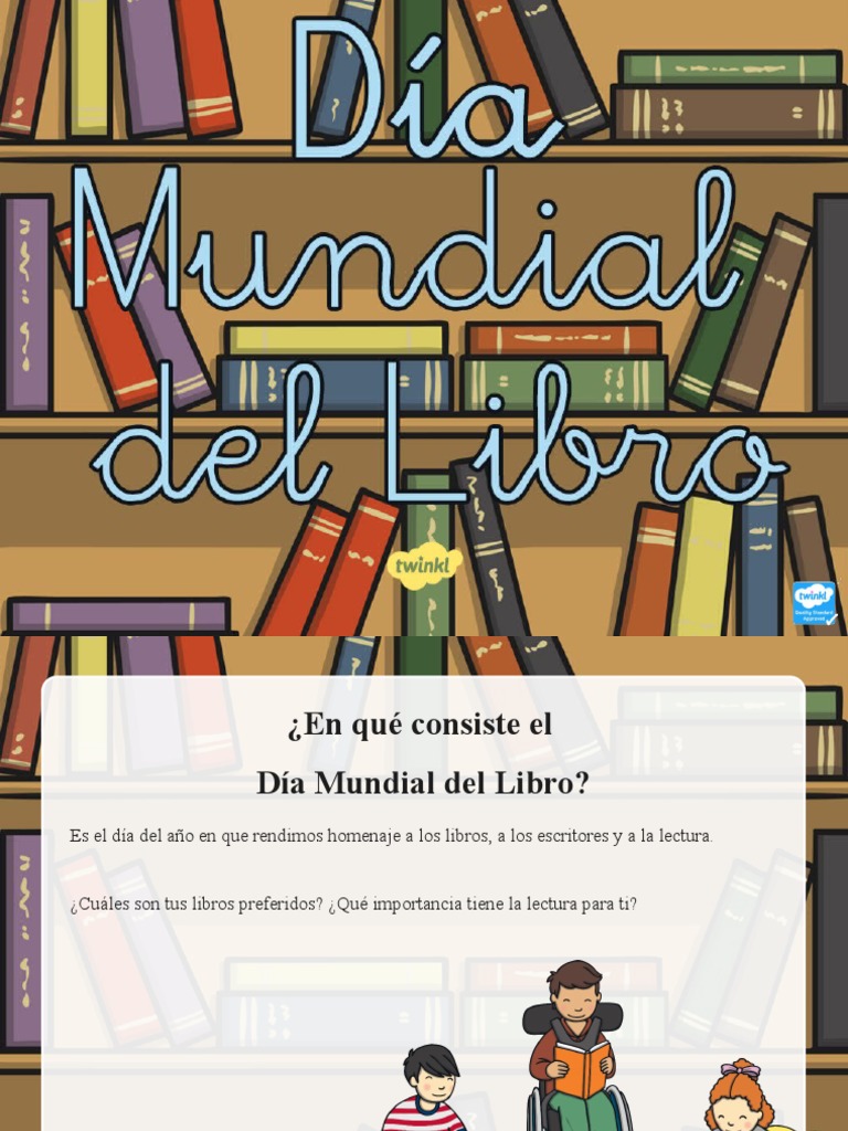 Celebración del Día Mundial del Libro | PDF | Ciencias sociales ...