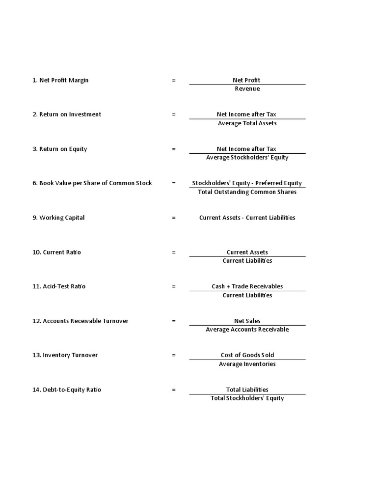 Financial Ratios Wal Mart | PDF | Equity (Finance) | Revenue