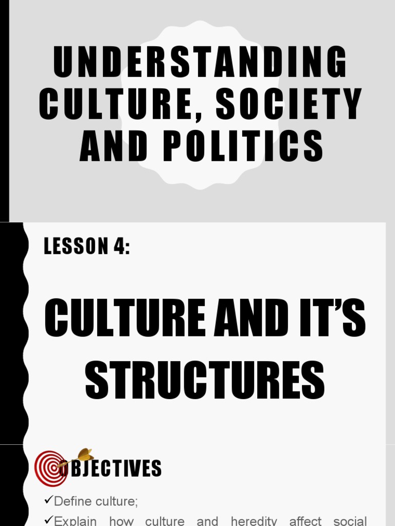 Understanding Culture, Society and Politics | PDF | Socialization | Symbols