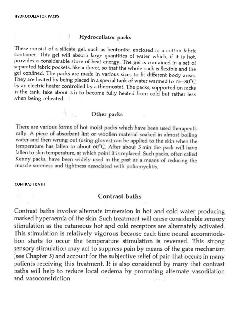 Hydrocollator Packs | Download Free PDF | Electromagnetic Radiation ...