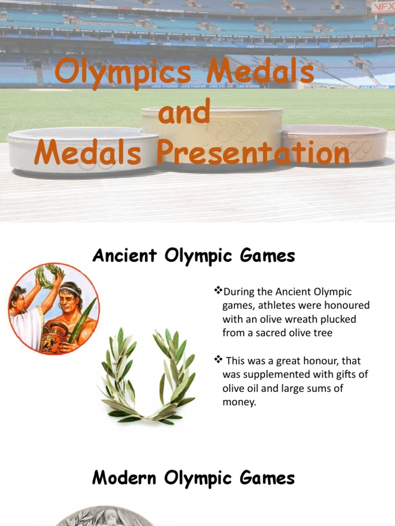 Olympics Medals and Medals Presentation | PDF | Olympic Games | Multi ...