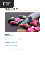 Say No To Drugs Poster | PDF