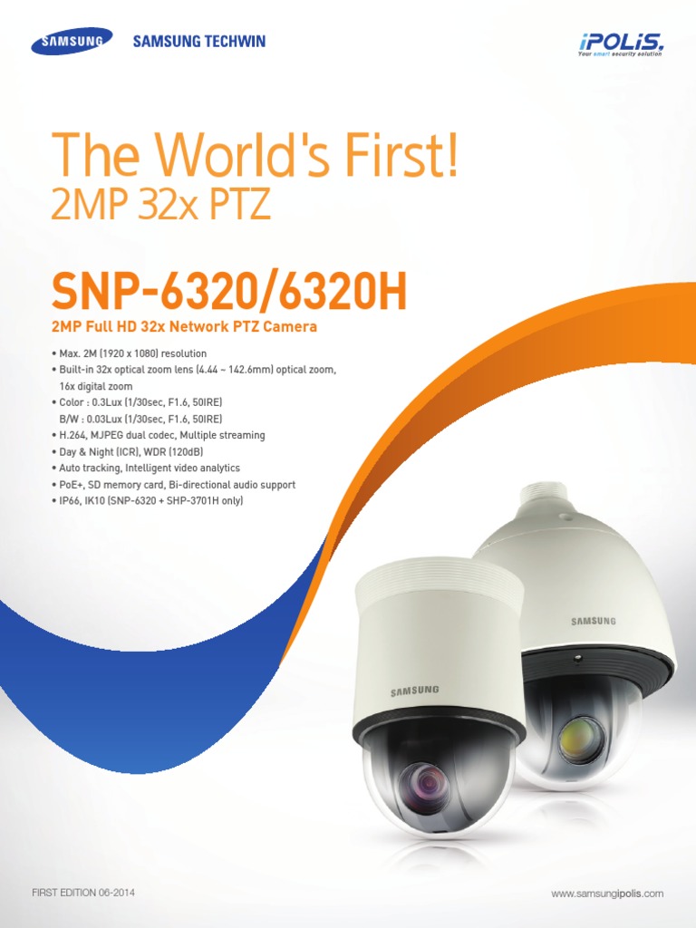 SNP 6320H User Manual | Download Free PDF | Zoom Lens | Internet Protocols