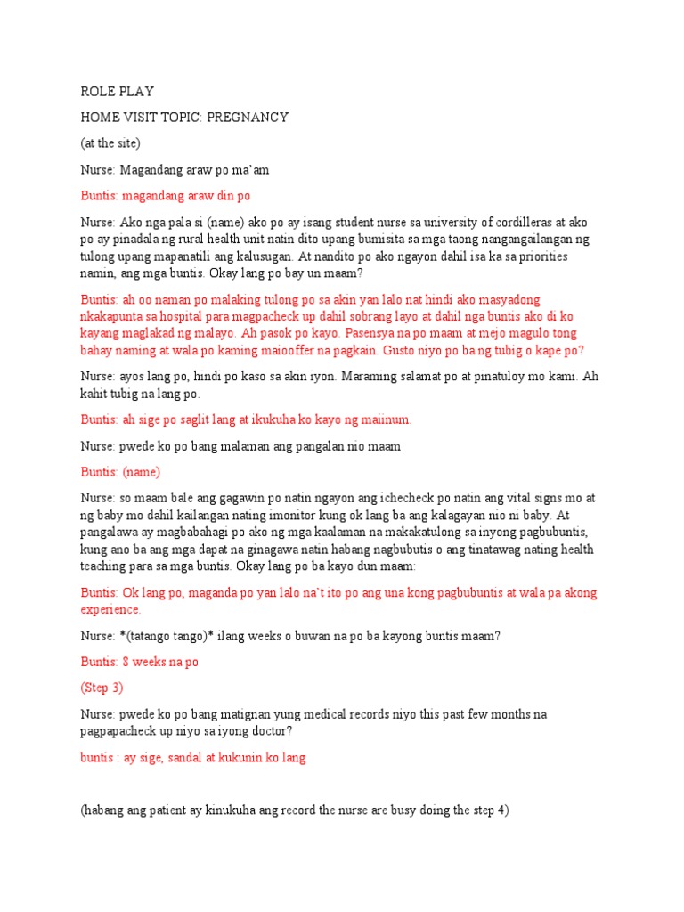 Role Play | PDF