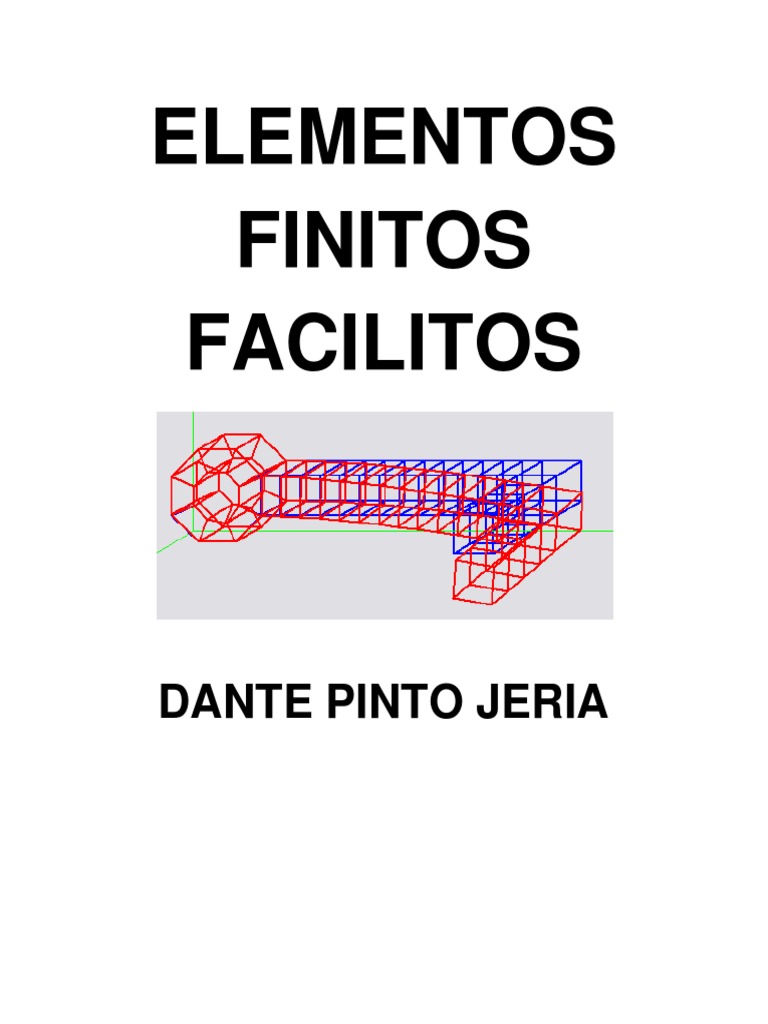Libro ELFIN | PDF | Elasticidad (Física) | Método de elementos finitos