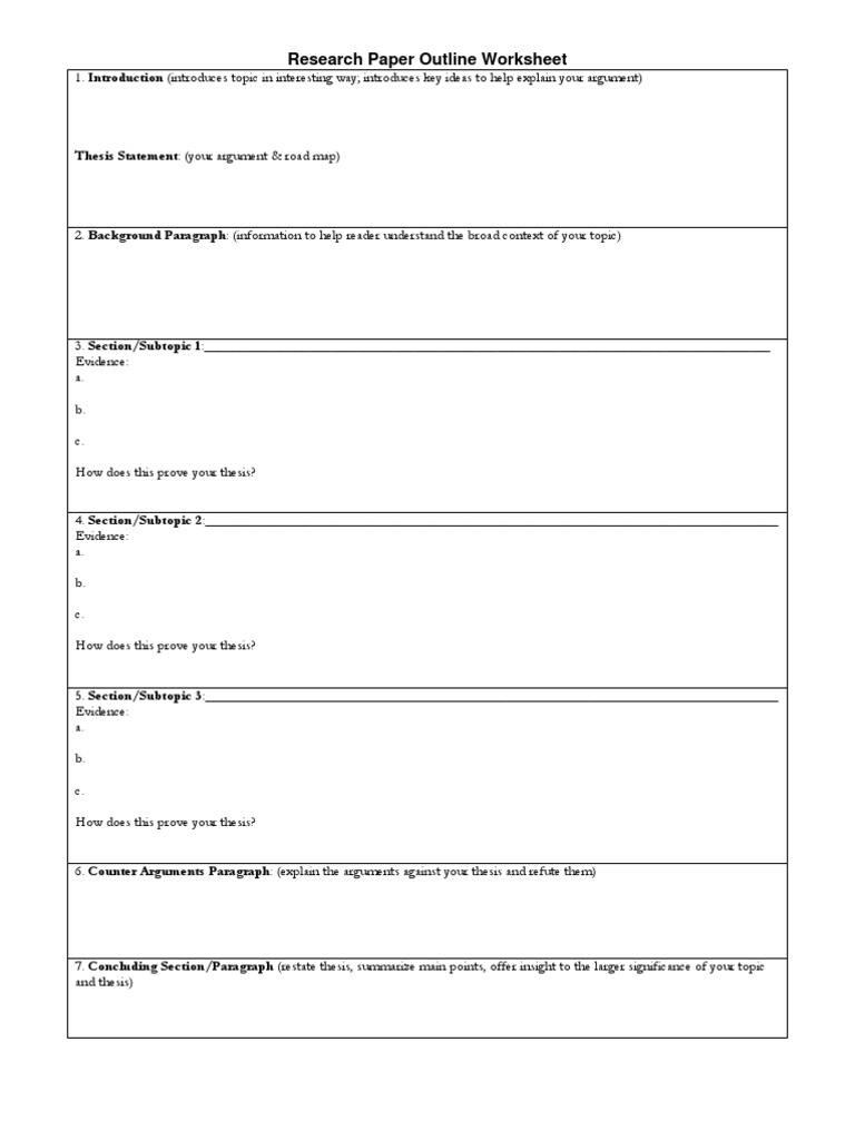 Research Paper Outline on Depression Era Unity | PDF | Family | Thesis