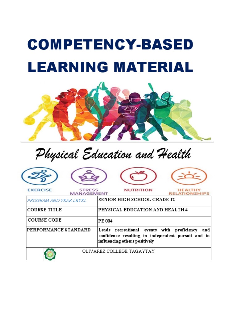 Competency-Based Learning Material: Program and Year Level | PDF ...
