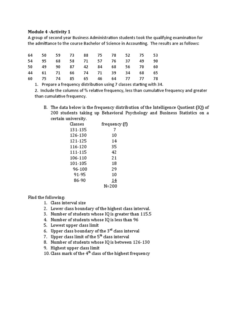 Module 4 - Activity 1: RD TH | PDF