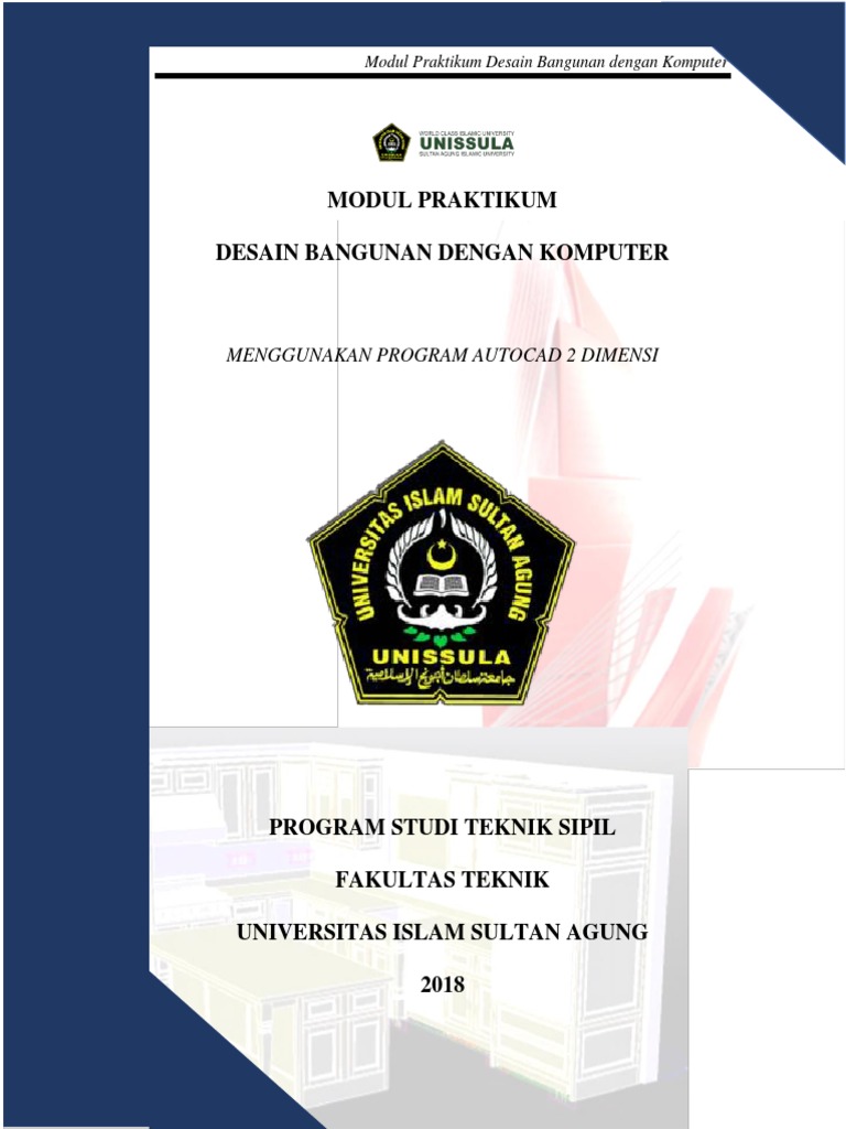 Praktikum AutoCAD untuk Teknik Sipil | PDF