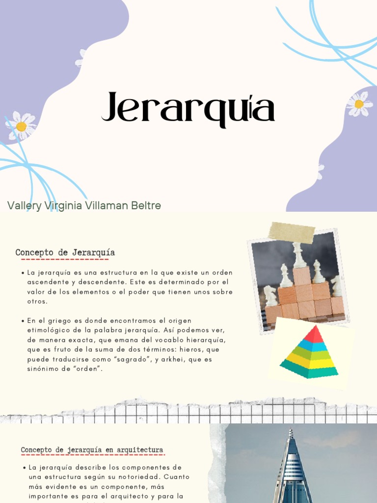 Jerarquía | PDF