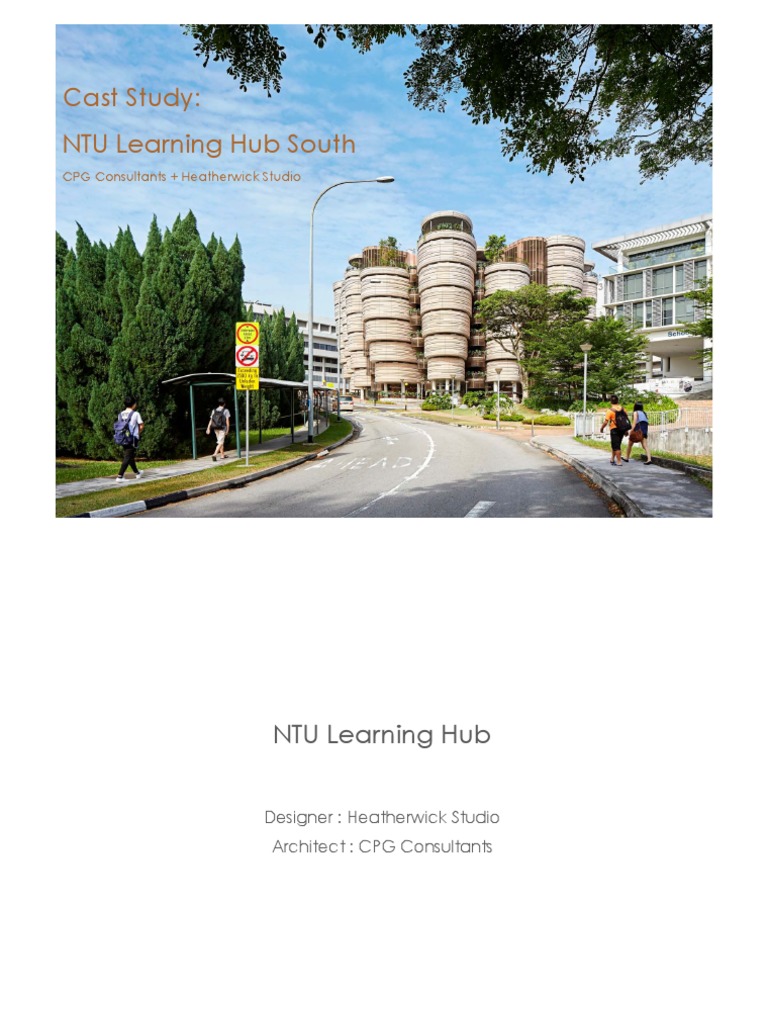NTU Learning Hub Design Overview | PDF | Building Information Modeling ...