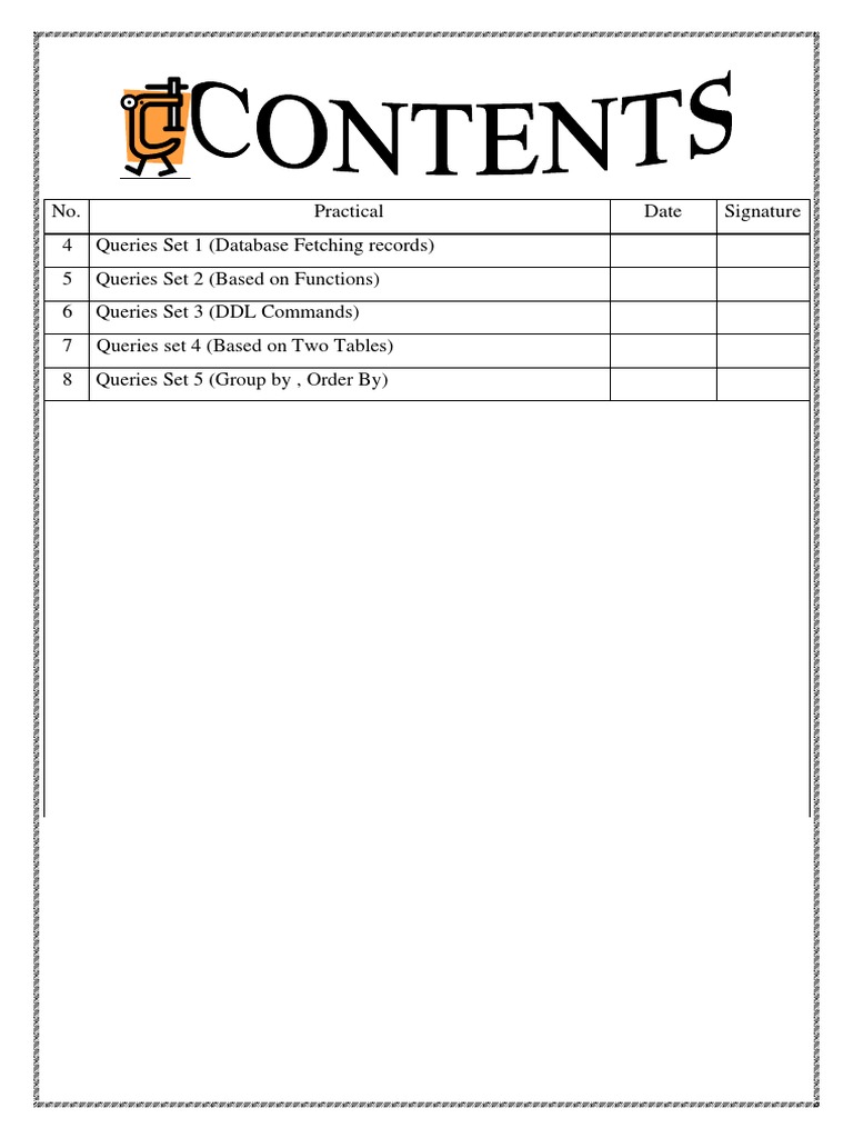 Term 2 Cs Practical File Sql Pdf Table Database Data Management 