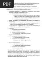 Ejemplo de Matriz Disciplinaria | PDF | Acoso sexual | Violencia