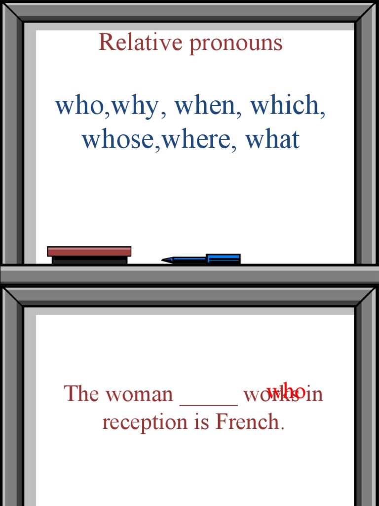 Relative Pronouns Fun Activities Games Grammar Drills 19148 | PDF