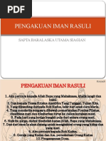 Pengakuan Iman Rasuli Katolik dan Protestan | PDF